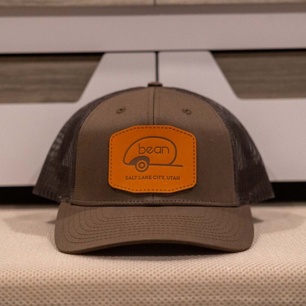 Bean Icon Leather Patch Hat | Bean Trailer