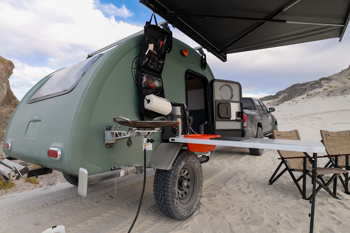 Stock Minimalist Teardrop Camper - Utah Made | Bean Trailer