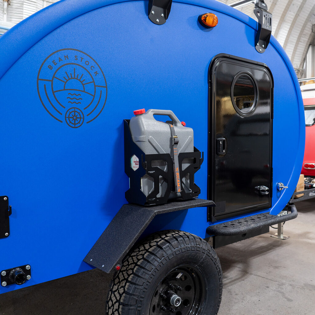 Jerrycan Mount | Bean Trailer Manufacturing | Bean Trailer