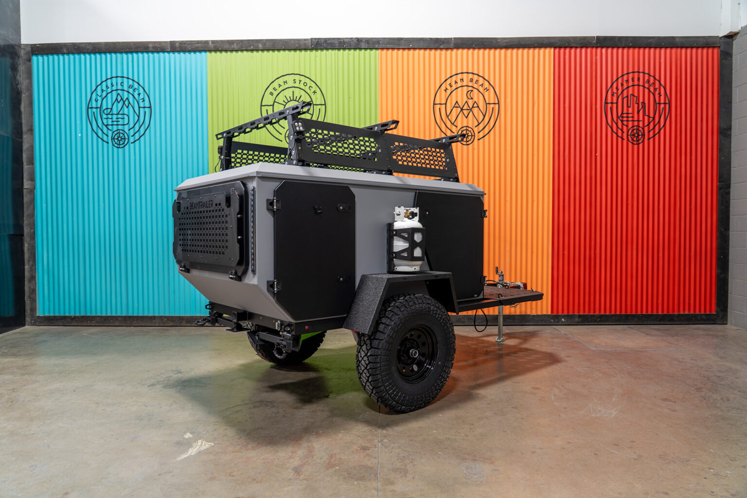 Bean Pod Off-Road Gear Hauler Trailer Adventure-Ready Dove Grey | I-240 ...